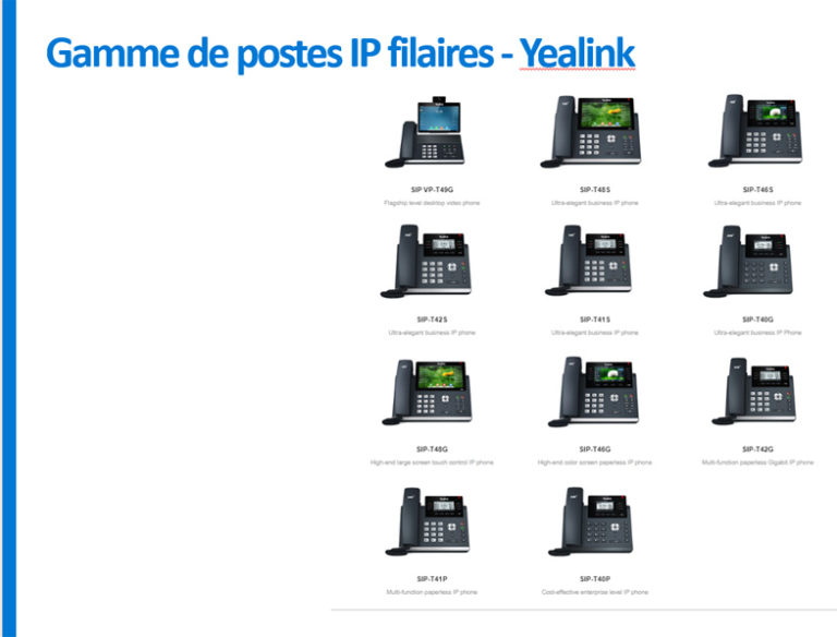 Postes téléphoniques - Buzzee Telecom